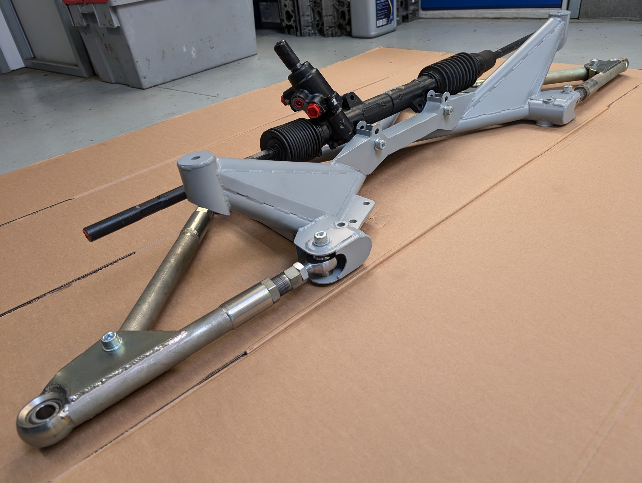 205 Front suspension kit - wide with tubular fabricated subframe ...